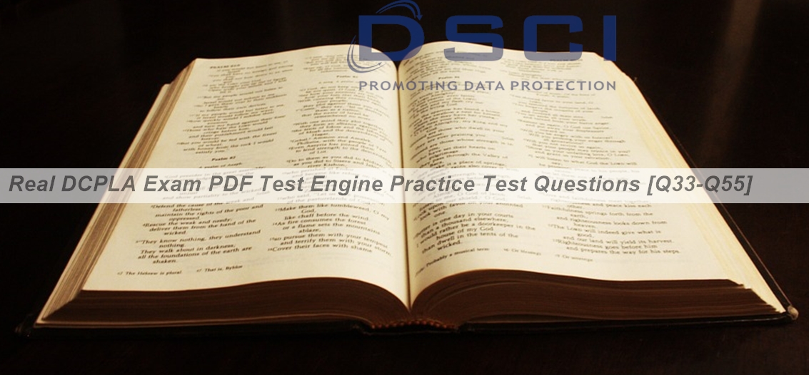 Real DCPLA Exam PDF Test Engine Practice Test Questions [Q33-Q55 ...